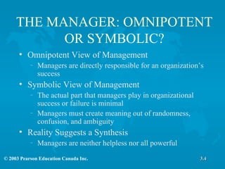 Chapter 3 Organizational Culture And Environment The Constraints | PPT
