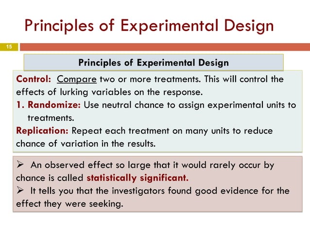 Chapter 3 part1-Design of Experiments | PPT