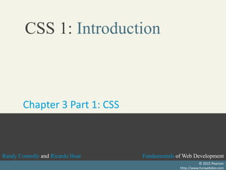 Introduction to CSS | PPT