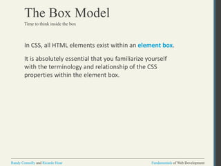 The Box Model [CSS Introduction] | PPTX