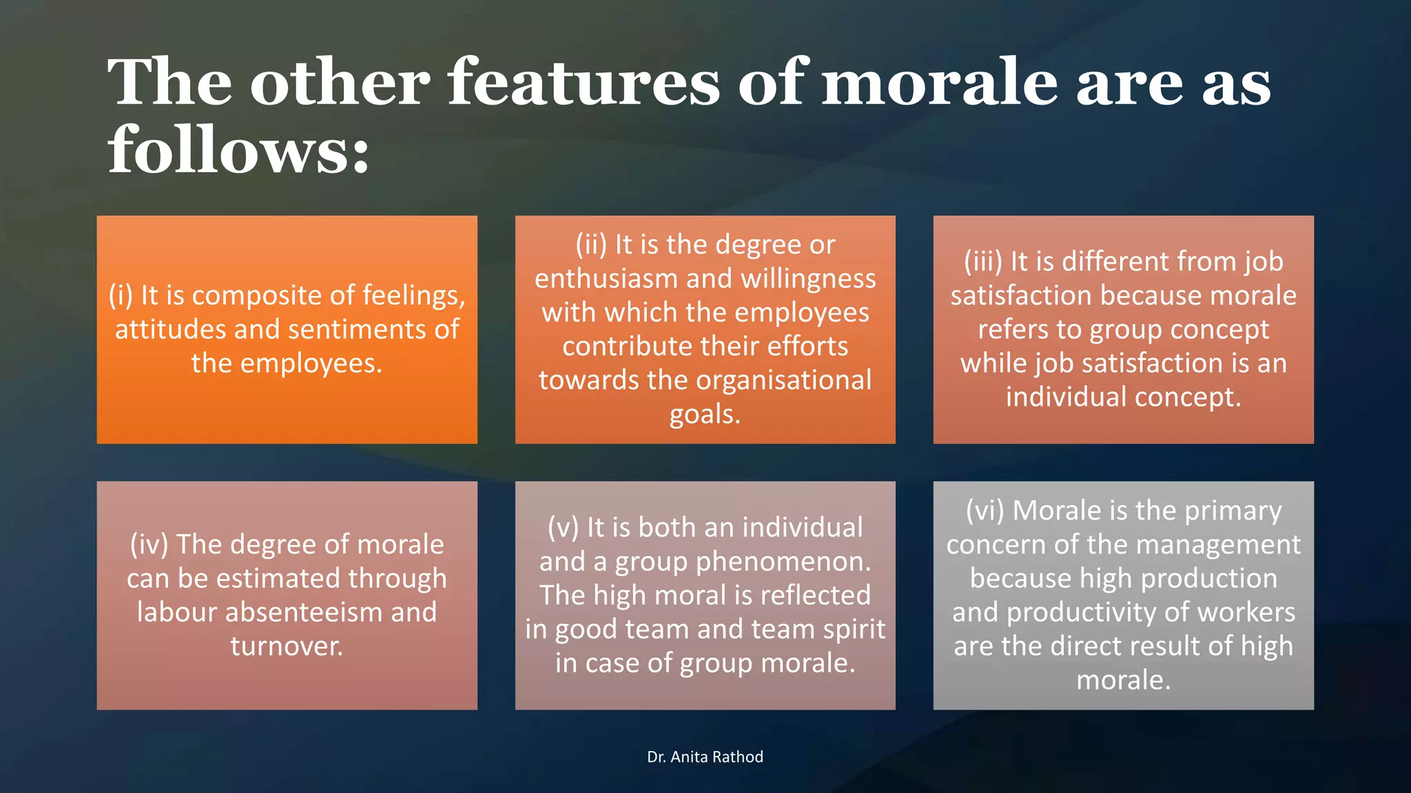 Career Planning, Employee Moral and Job Satisfaction | PPTX
