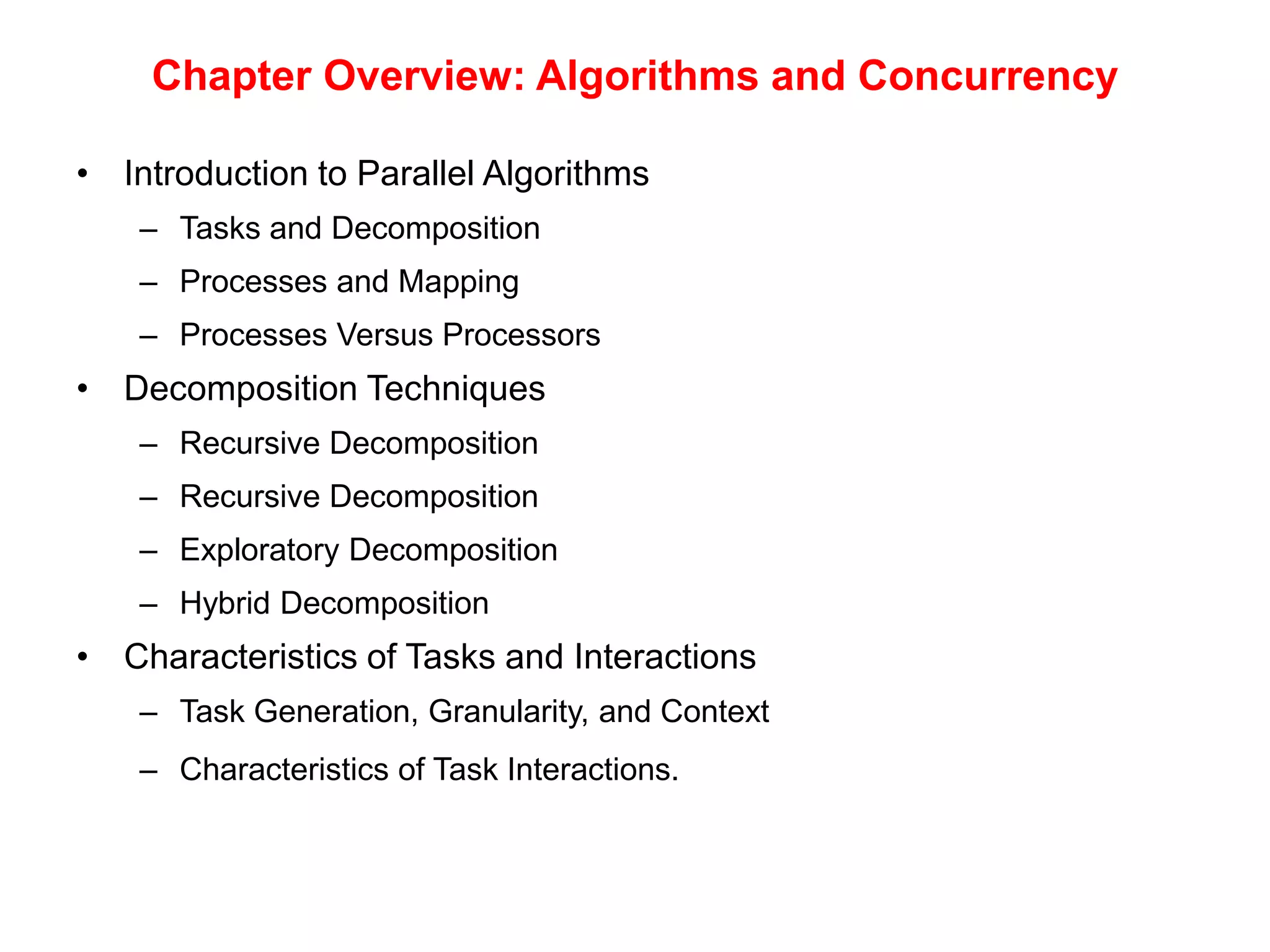 Chapter 3 principles of parallel algorithm design | PDF Chapter 3 principles of parallel algorithm design | PDF