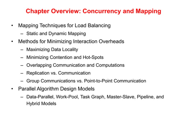 Chapter 3 principles of parallel algorithm design | PDF | Databases ...