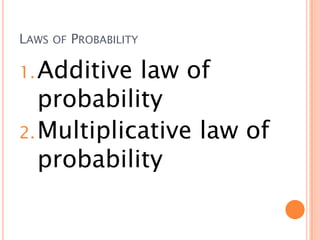 Chapter 3 probability | PPTX