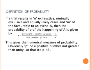 Chapter 3 probability | PPTX