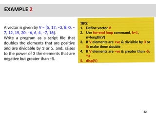 Chapter 3 - Programming in Matlab. aaaapptx | PPT