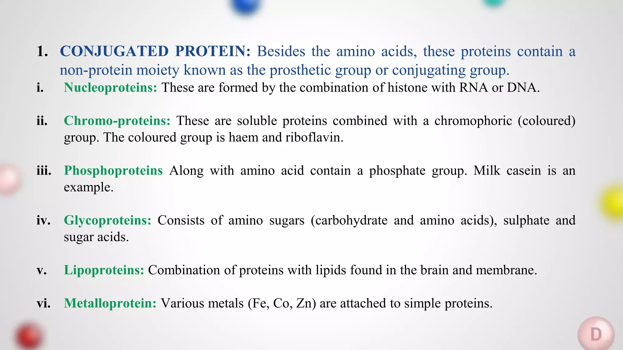 Proteins: Biochemistry | PPTX