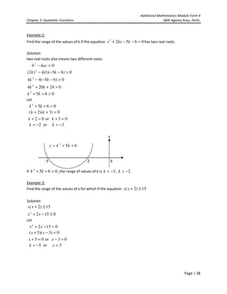 Chapter 3 quadratc functions | PDF | Physics | Science