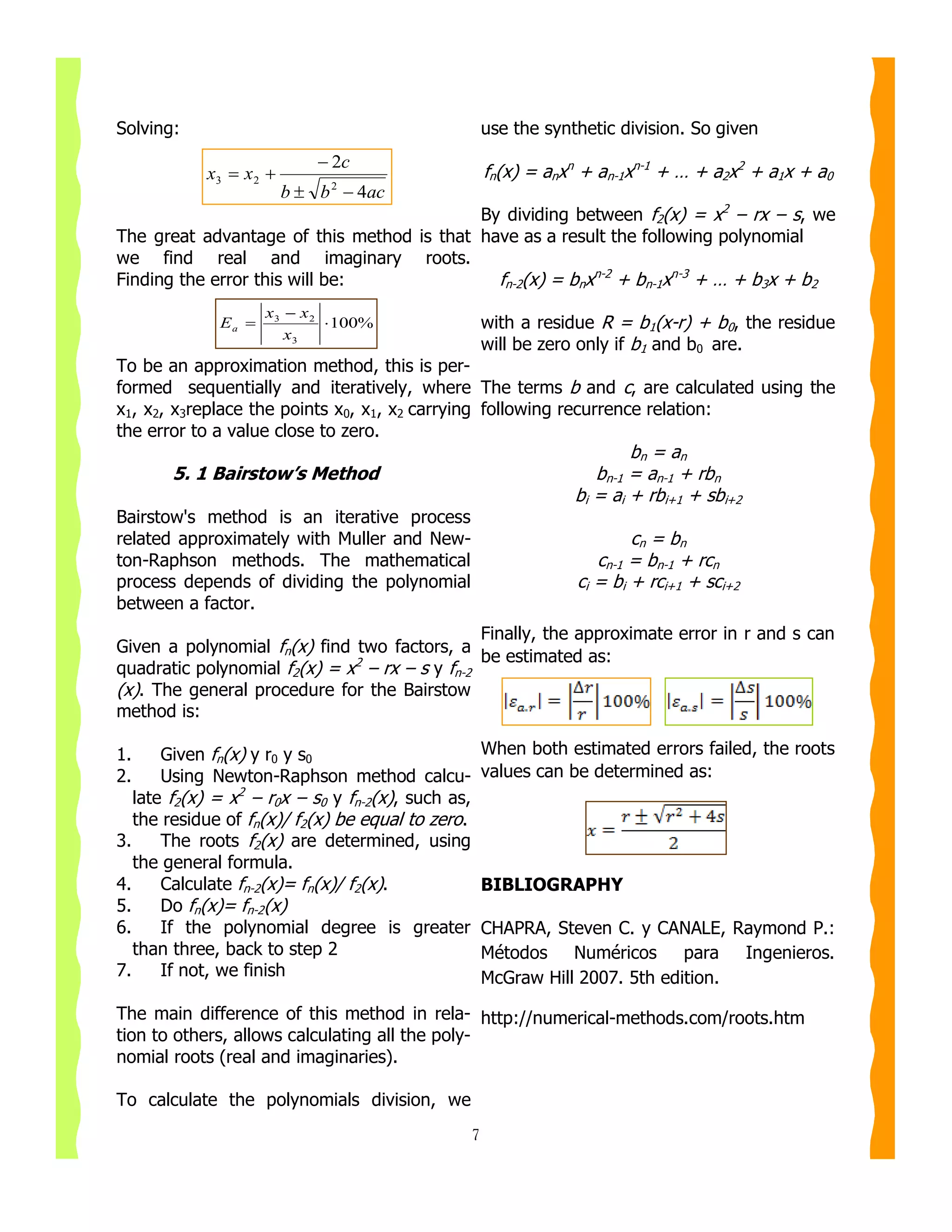 Chapter 3 roots of equations | PDF