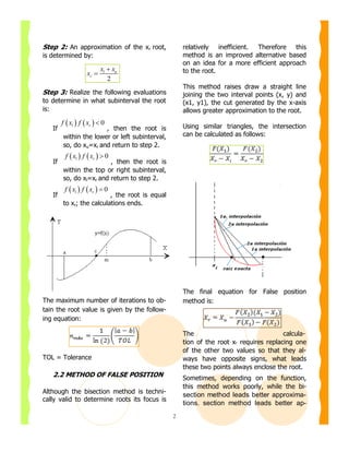 Chapter 3 roots of equations | PDF