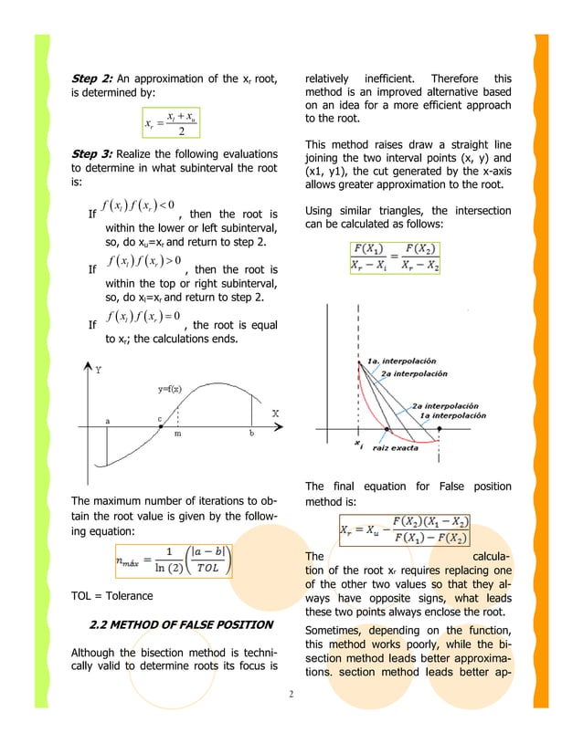 Chapter 3 roots of equations | PDF