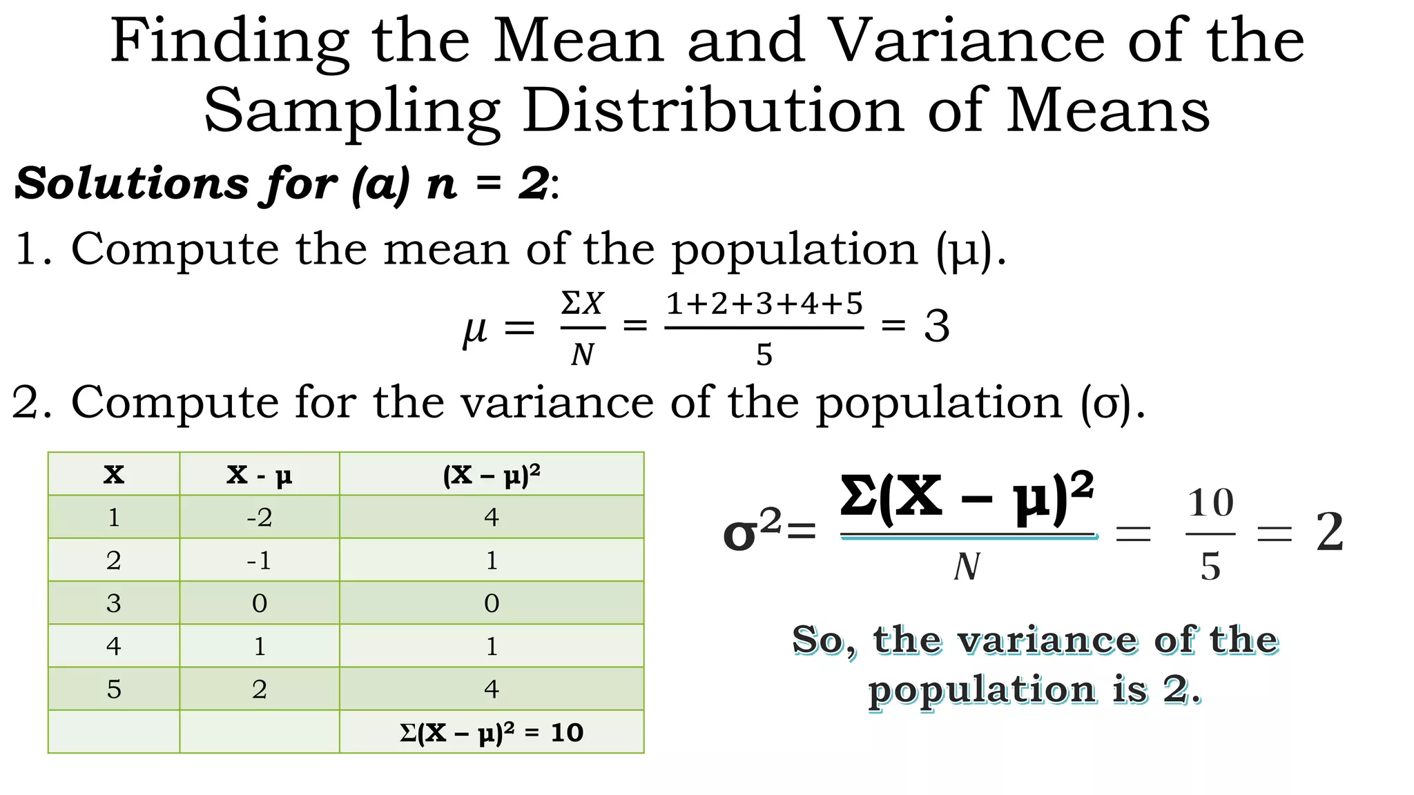 Chapter 3 sampling and sampling distribution | PPTX