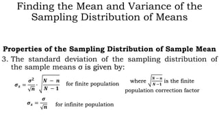 Sample Mean Formula
