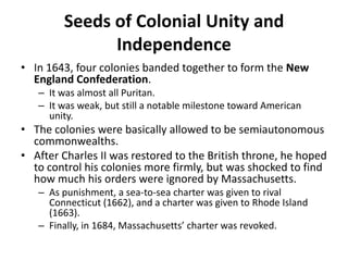 Chapter 3 - Settling the Northern Colonies | PPT