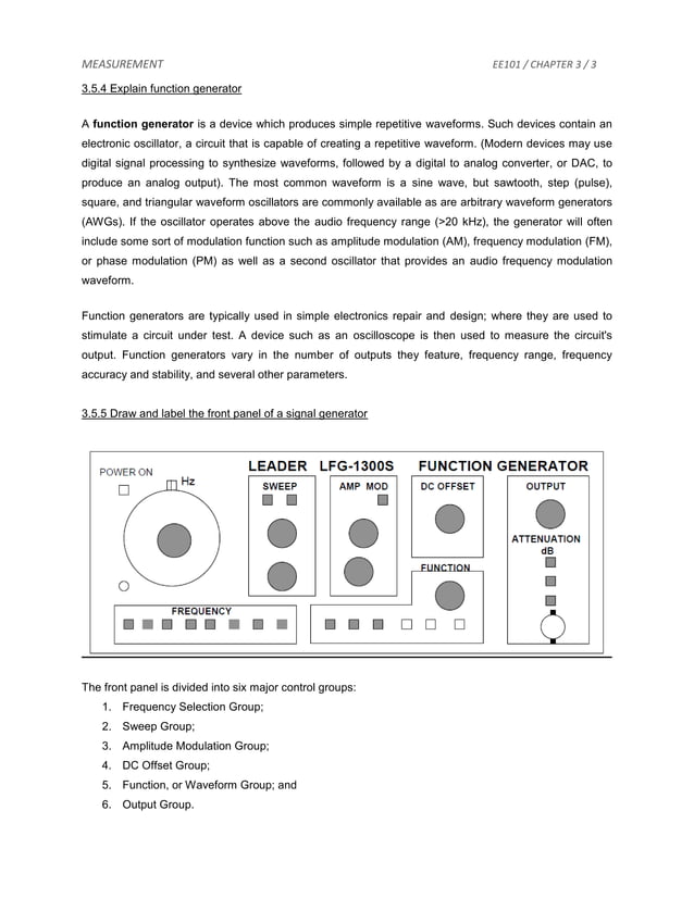 Chapter 3 signal-generator | PDF