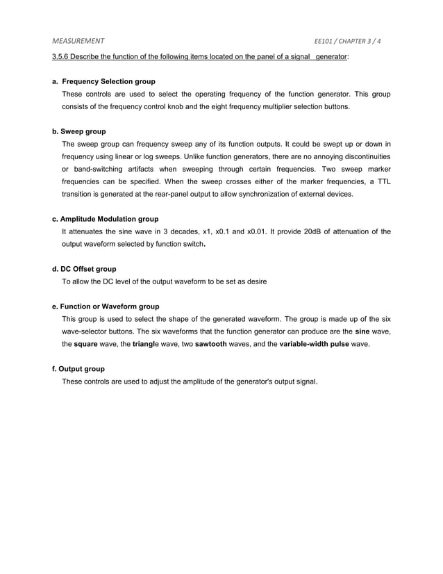 Chapter 3 signal-generator | PDF