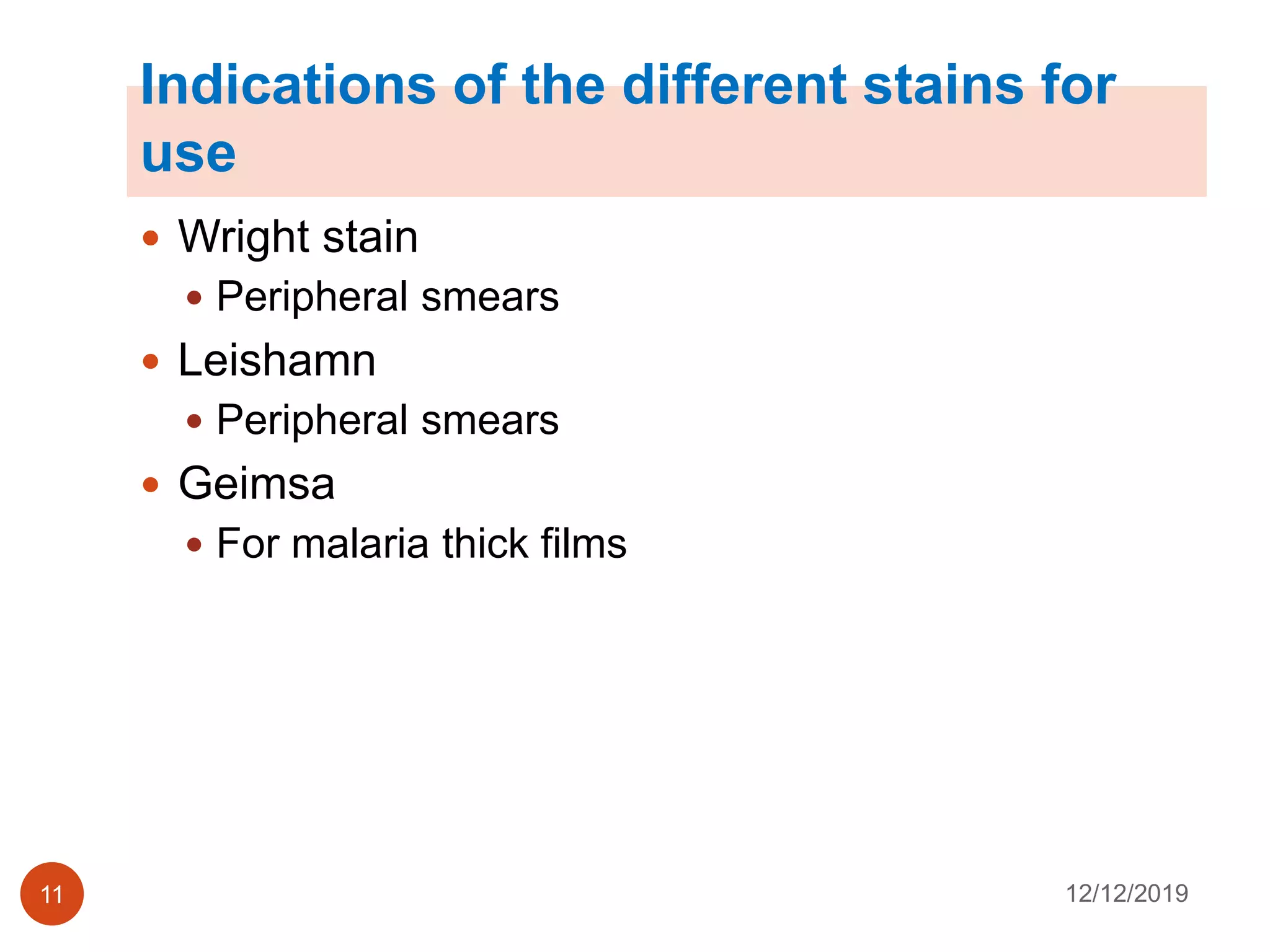 staining in medical laboratory | PPT