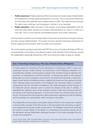 Chapter3 Structuring A Ppp (Sector Diagnostic & Road Map) | PDF