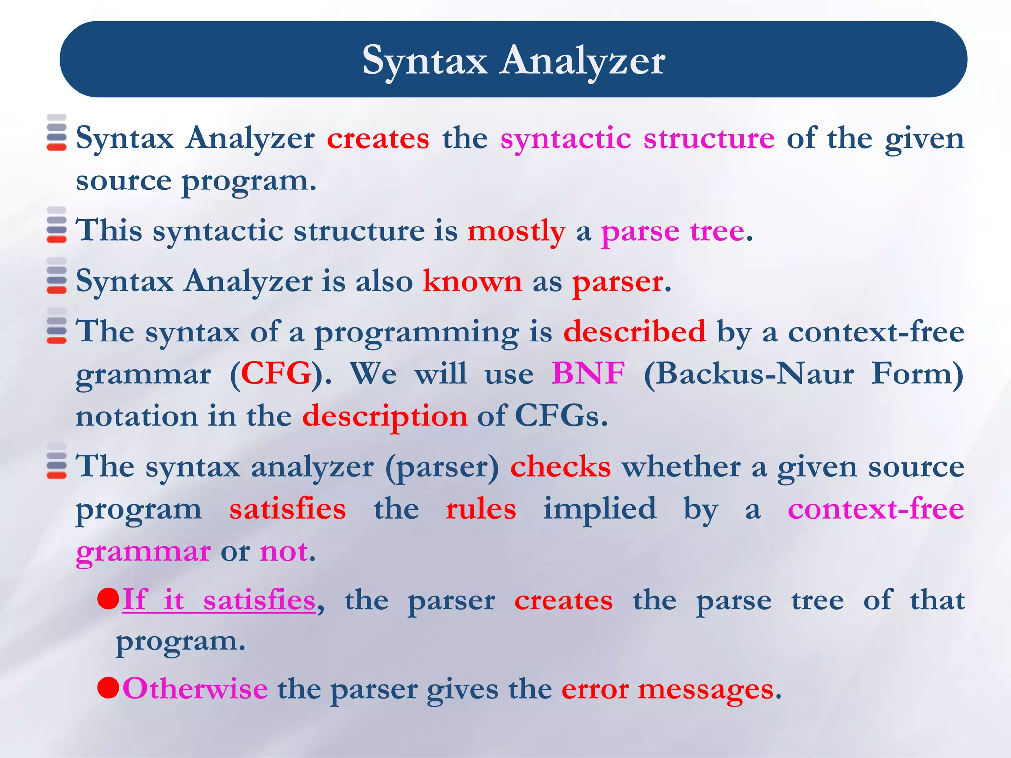 Chapter 3 Syntax Analyzerppt