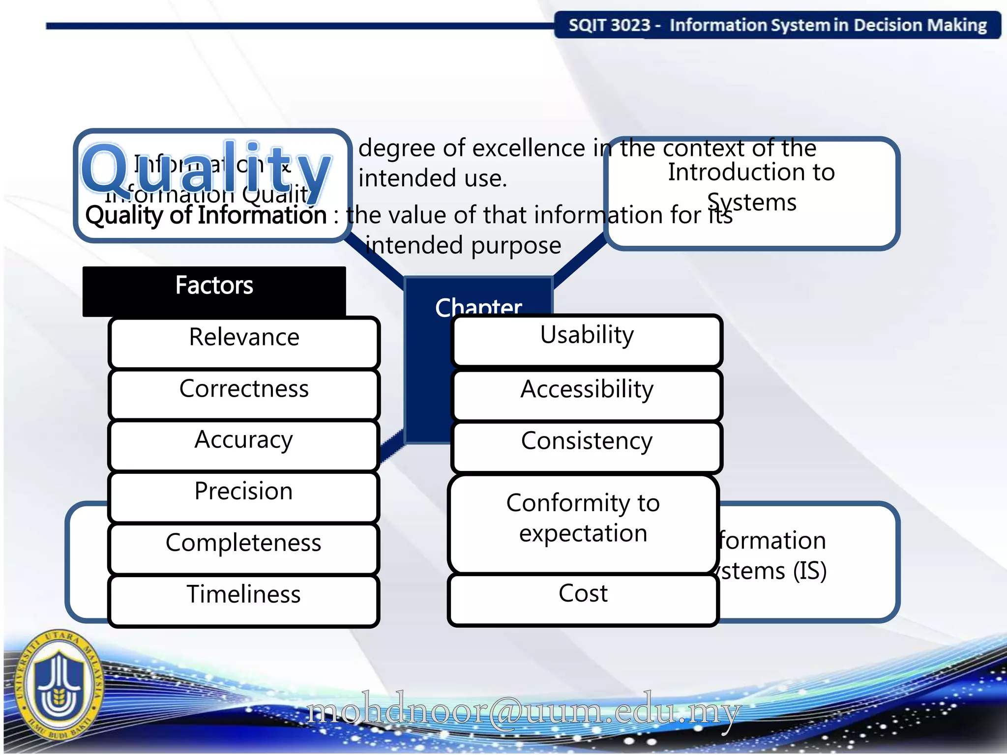 System and Information Quality | PPTX