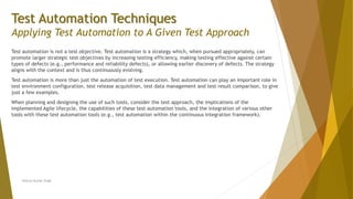 Chapter 3 - Test Automation | PPTX