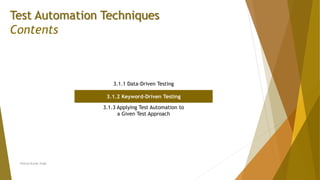 Chapter 3 - Test Automation | PPTX