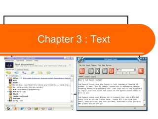 Chapter 3 - Text.pptsdg | PPT