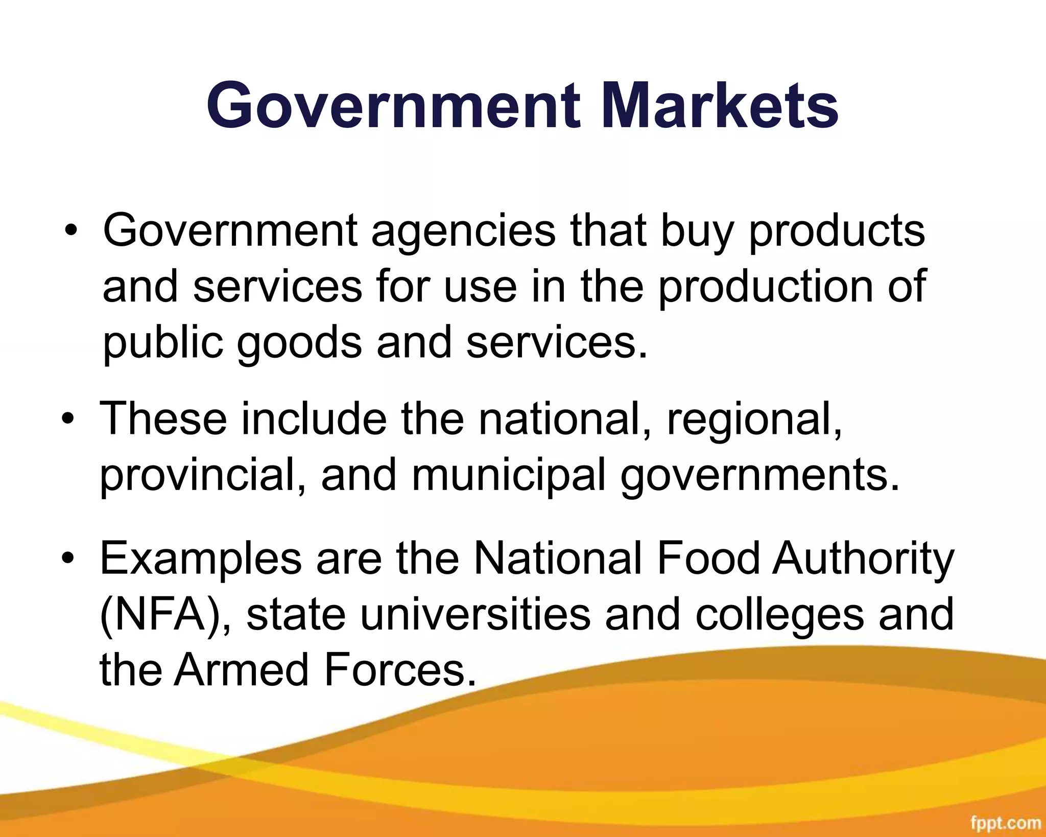 Chapter 3: The Buying Behavior of Organizational Markets | PPTX