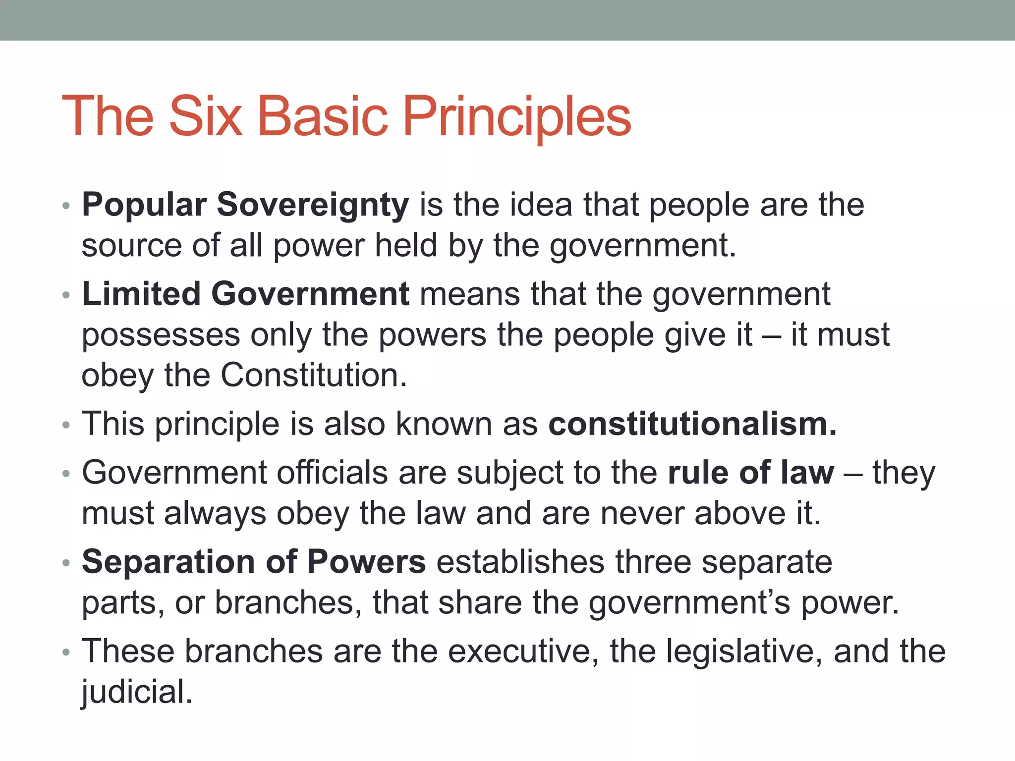 Chapter 3 The Constitution | PPTX