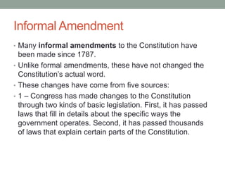 Chapter 3 The Constitution | PPTX