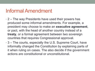 Chapter 3 The Constitution | PPTX