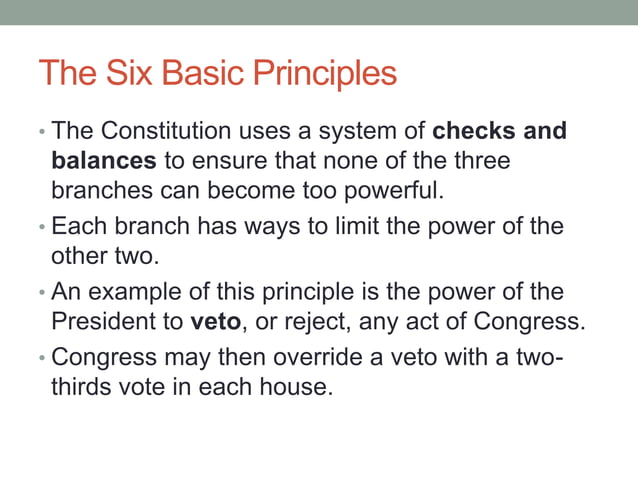 Chapter 3 The Constitution | PPT