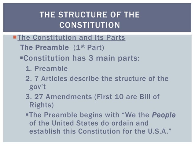 Chapter 3 the constitution | PPTX