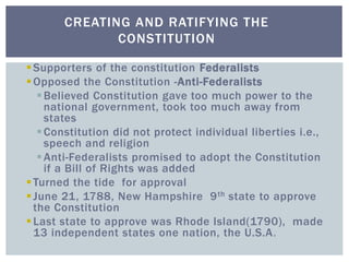 Chapter 3 the constitution | PPT