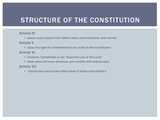 Chapter 3 the constitution | PPT