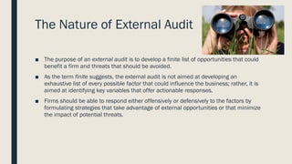 Chapter 3 the external assessment | PDF