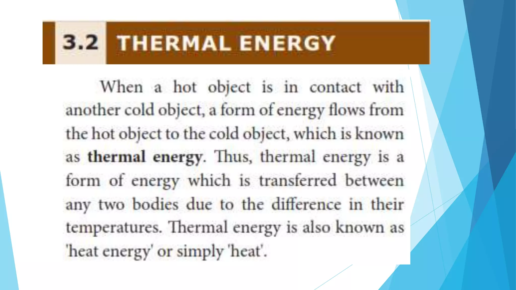 X std Chapter 3 - Thermal physics | PPSX