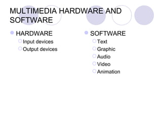 Chapter 3 The Role of Multimedia in Education | PPT