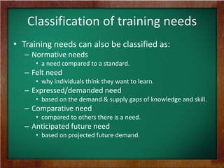 Training Needs Assessment & Analysis | PPTX