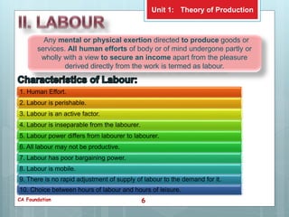 Theory of Production | PPT
