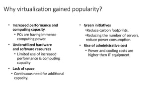 Chapter 3 - Cloud computing Virtualization-2 | PPTX