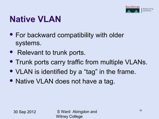 Chapter 3 vlans | PPT