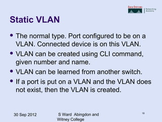 Chapter 3 vlans | PPT