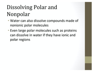 Chapter 3- Water Notes.pdf for ap biology | PDF