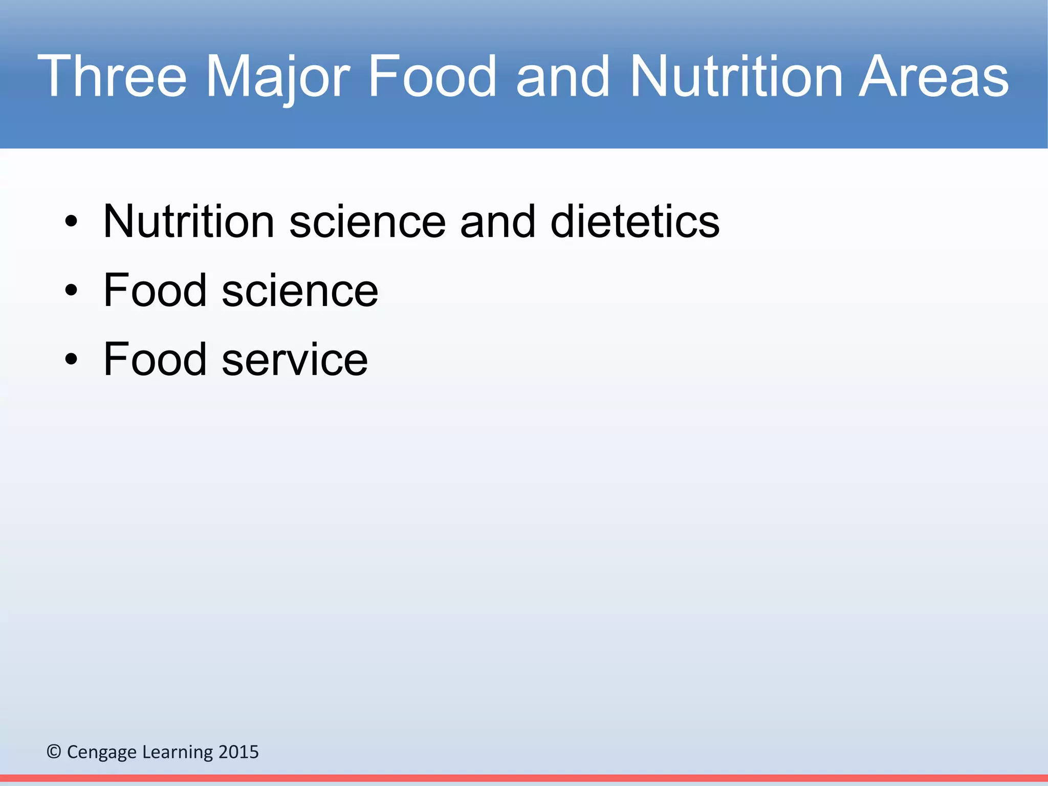 Chapter 30 - Careers in Food and Nutrition | PPTX