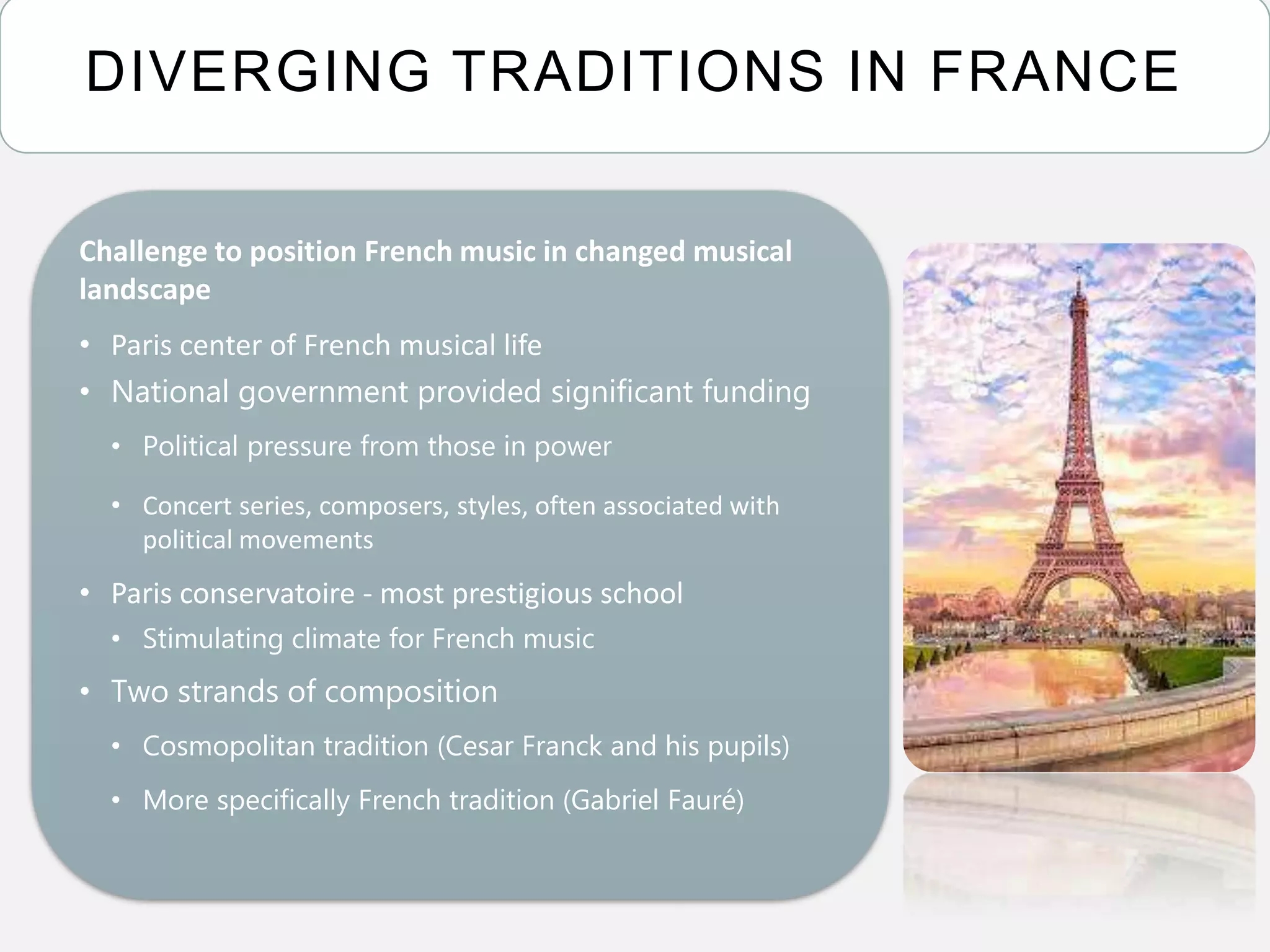 Chapter 30 - Diverging Traditions | PPT