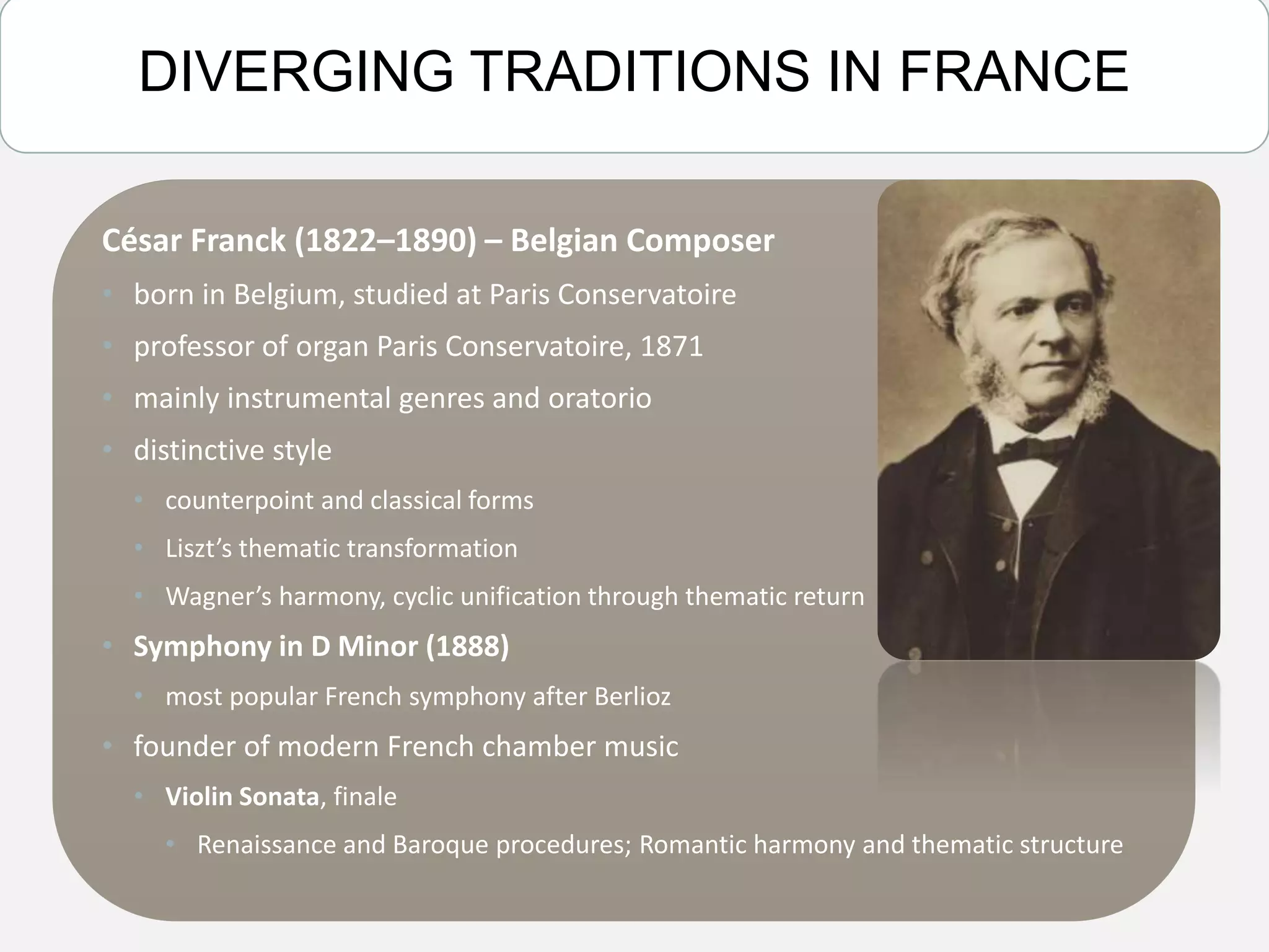 Chapter 30 - Diverging Traditions | PPT