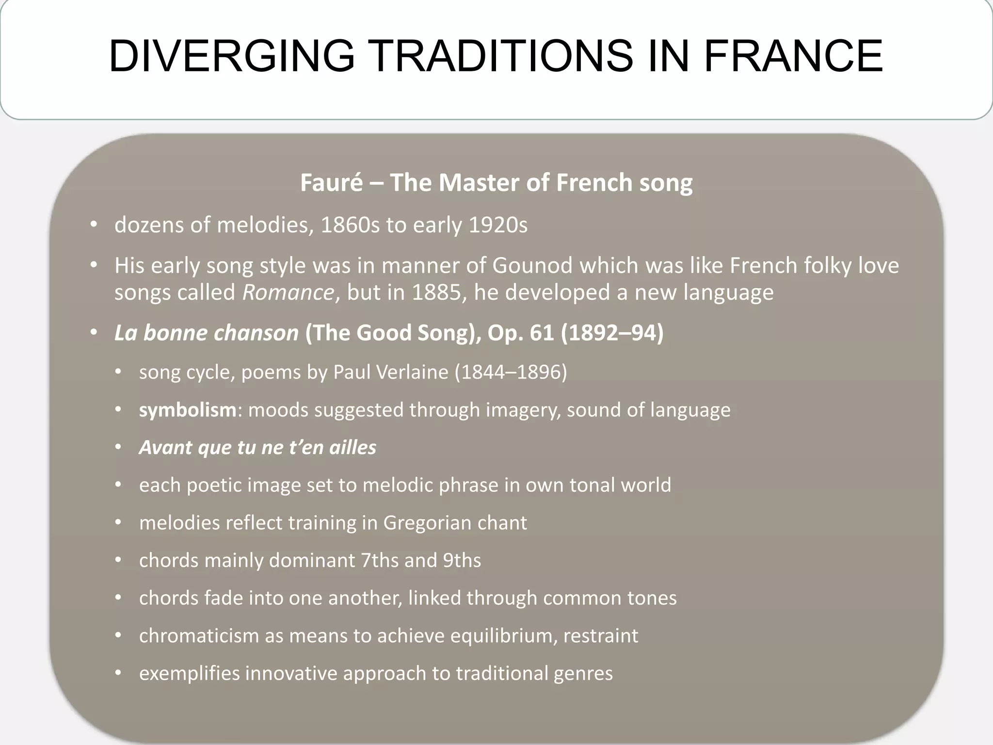 Chapter 30 - Diverging Traditions | PPT