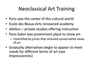 Chapter 30 19th Century Art In Europe And The United States 1 | PPTX