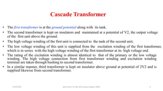 Chapter 3 Generation of high voltages and current | PPTX | Radio ...
